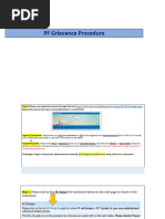 Grievance Registration Process For Annexure K | PDF