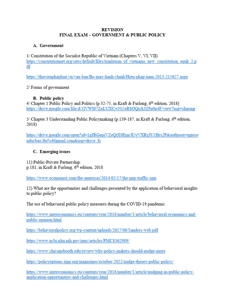 Final-exam-revision-Materials-12 - 2024 (1st Semester 2024-2025) | PDF