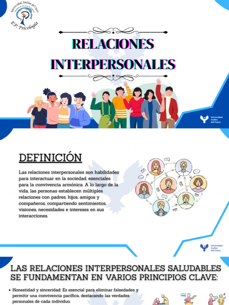 RELACIONES INTERPERSONALES♥ (1) | PDF