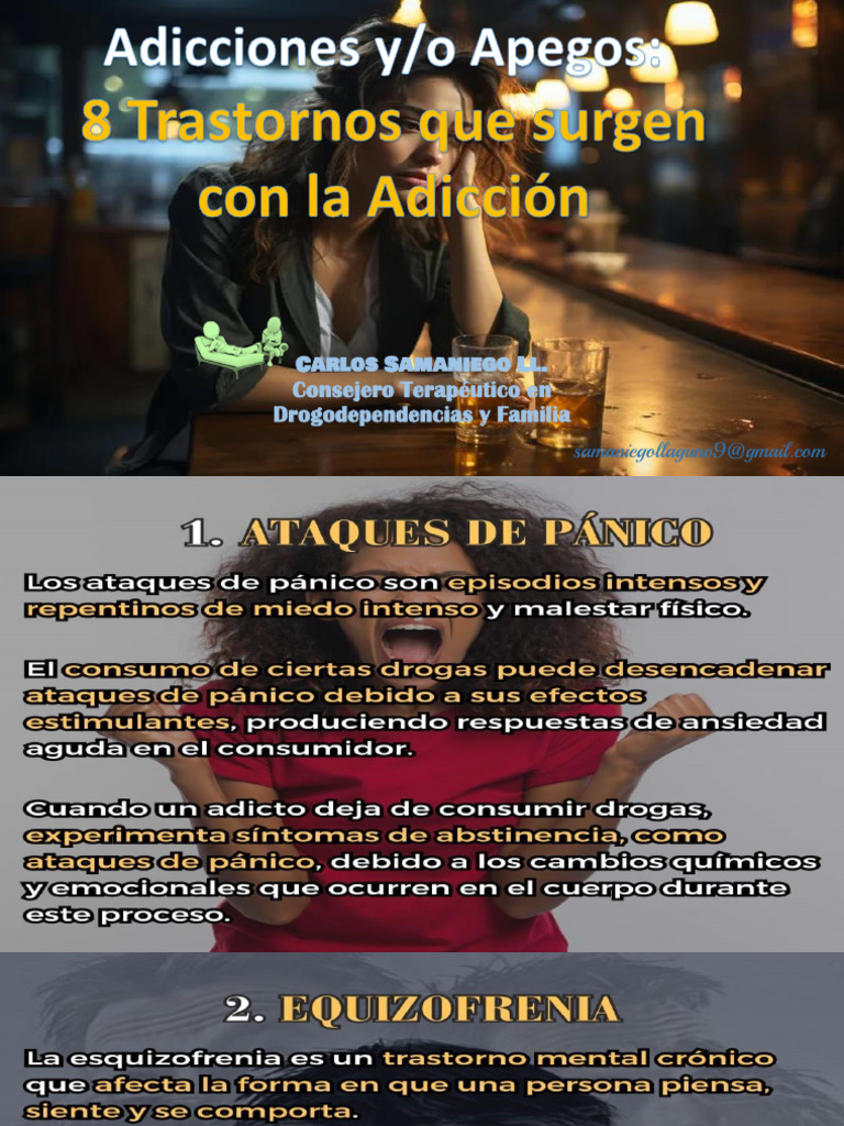 8 Trastornos Que Surgen Con La Adicción | PDF