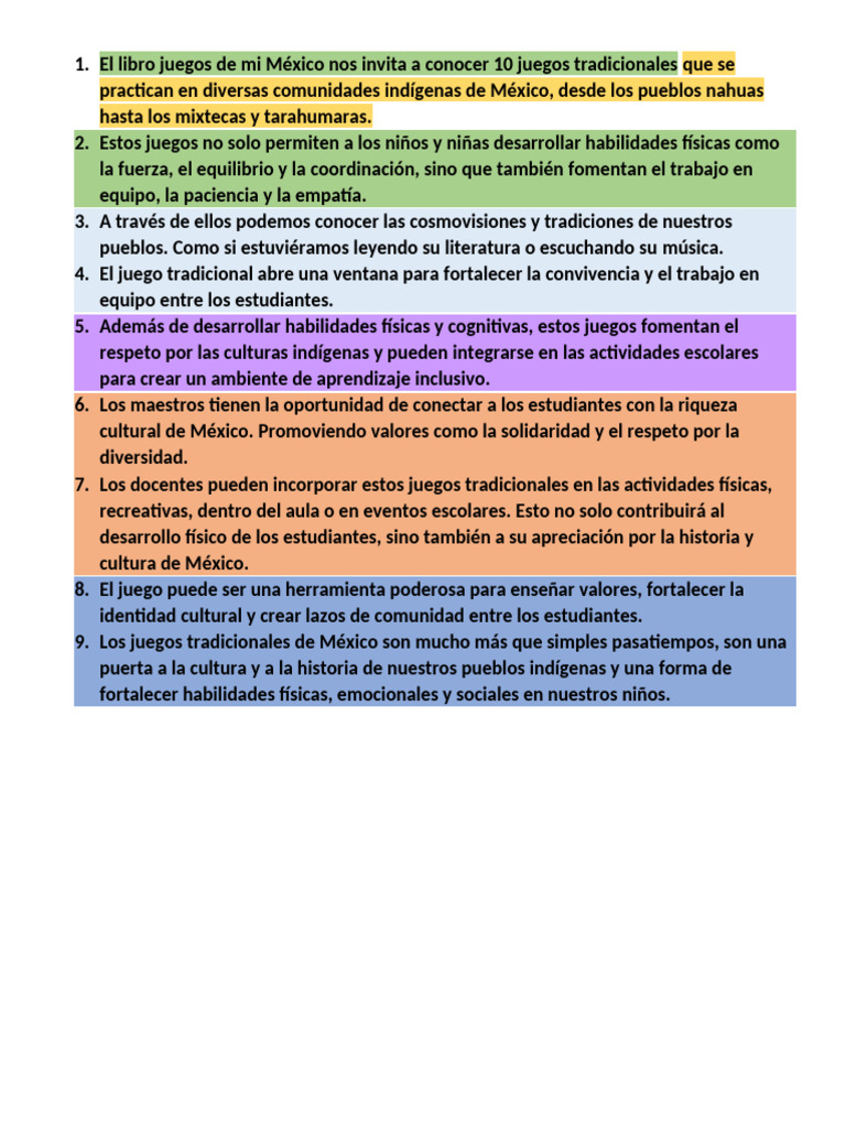 El Libro Juegos de Mi México Nos Invita A Conocer 10 Juegos ...