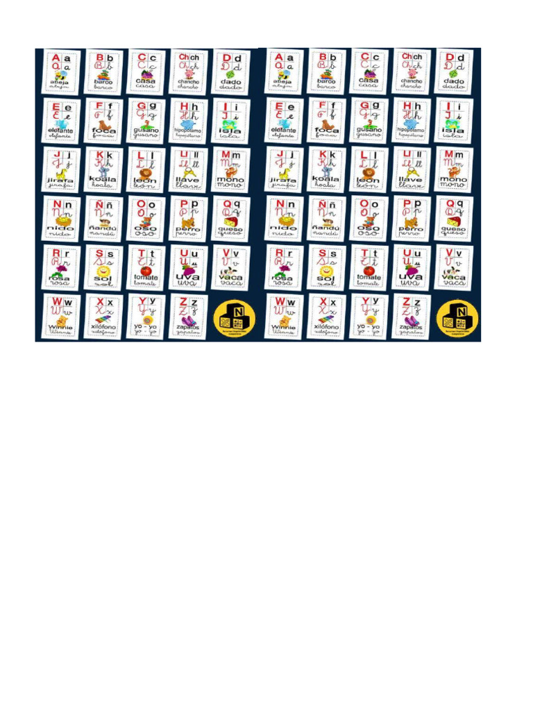 Abecedario para El Aula | PDF