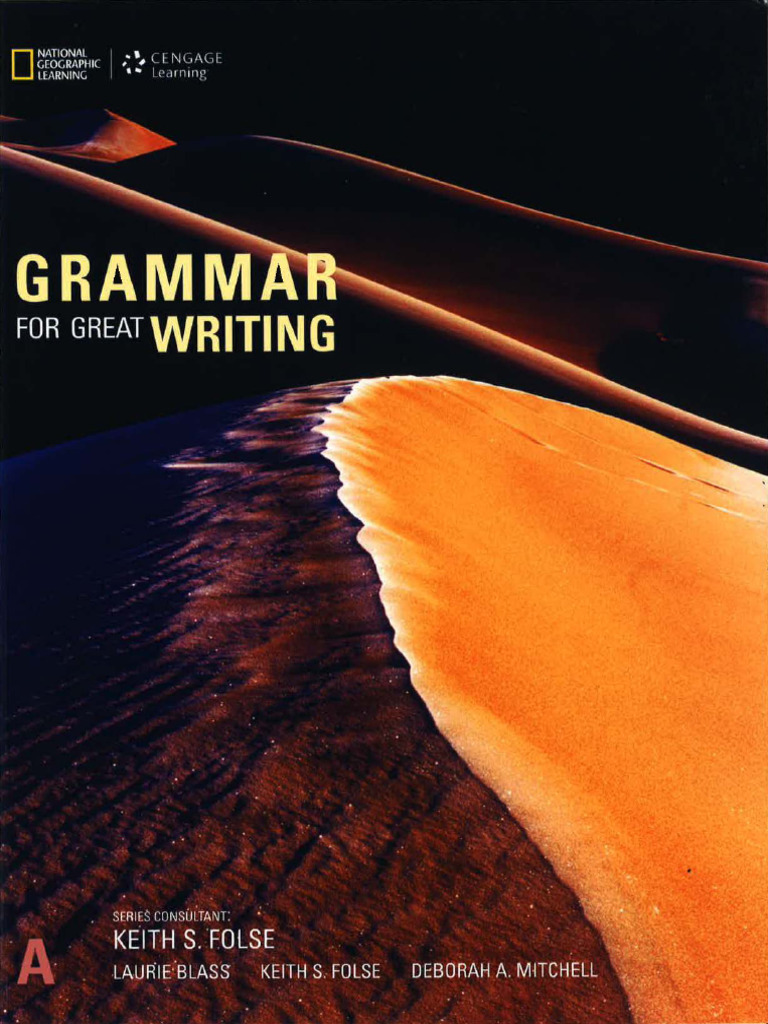 Grammar For Great Writing A 1e (2018, Cengage Learning) | PDF ...