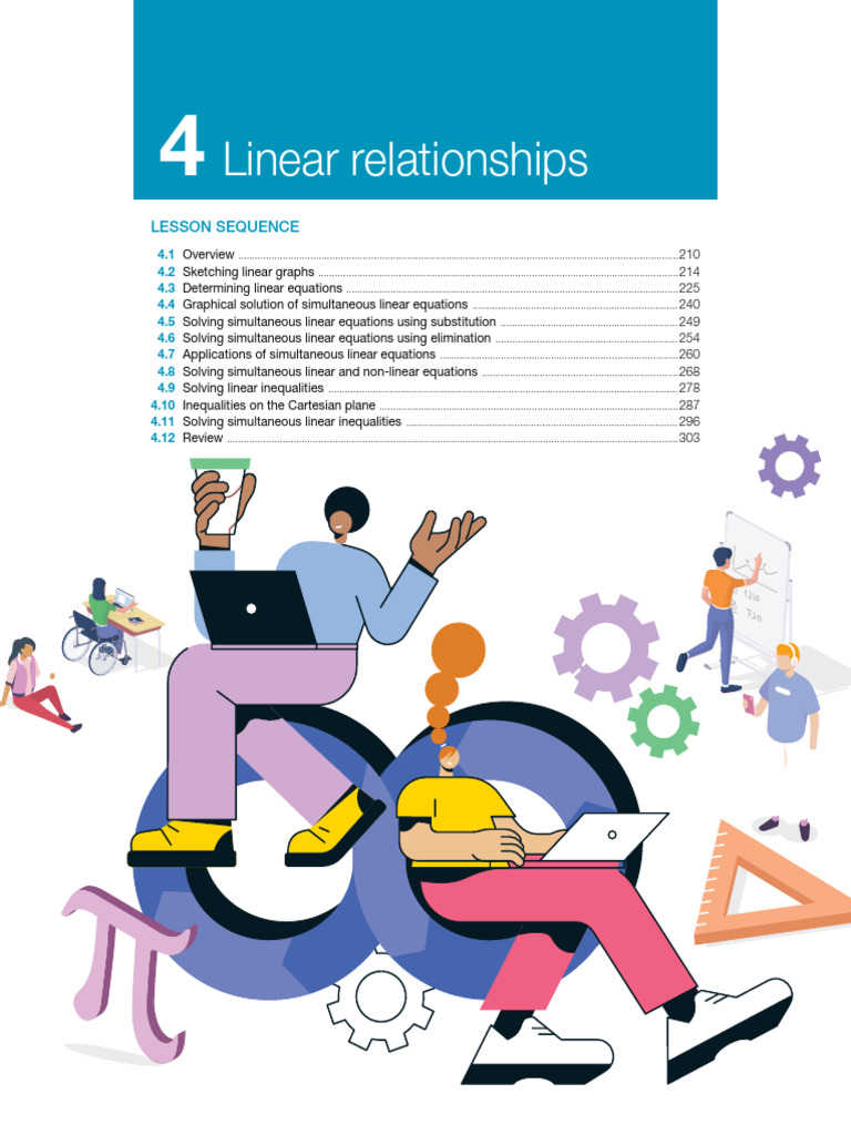 c 04 Linear Relationships | PDF | Equations | System Of Linear Equations