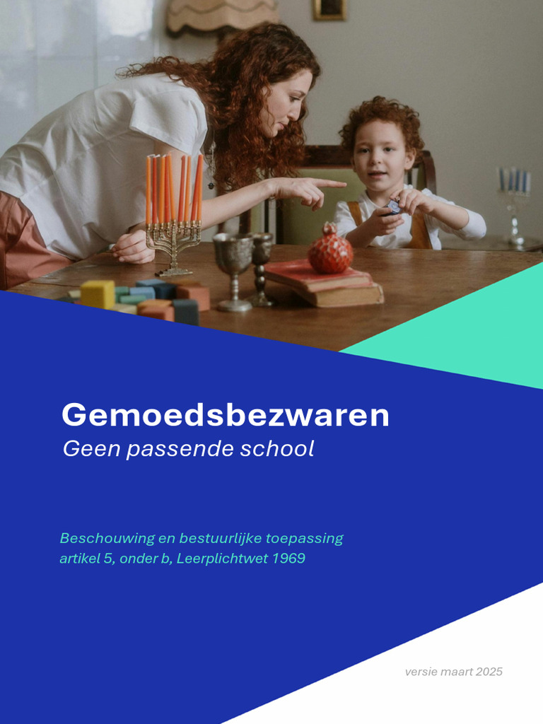Gemoedsbezwaren Artikel 5 Onder b Leerplichtwet Beschouwing II | PDF