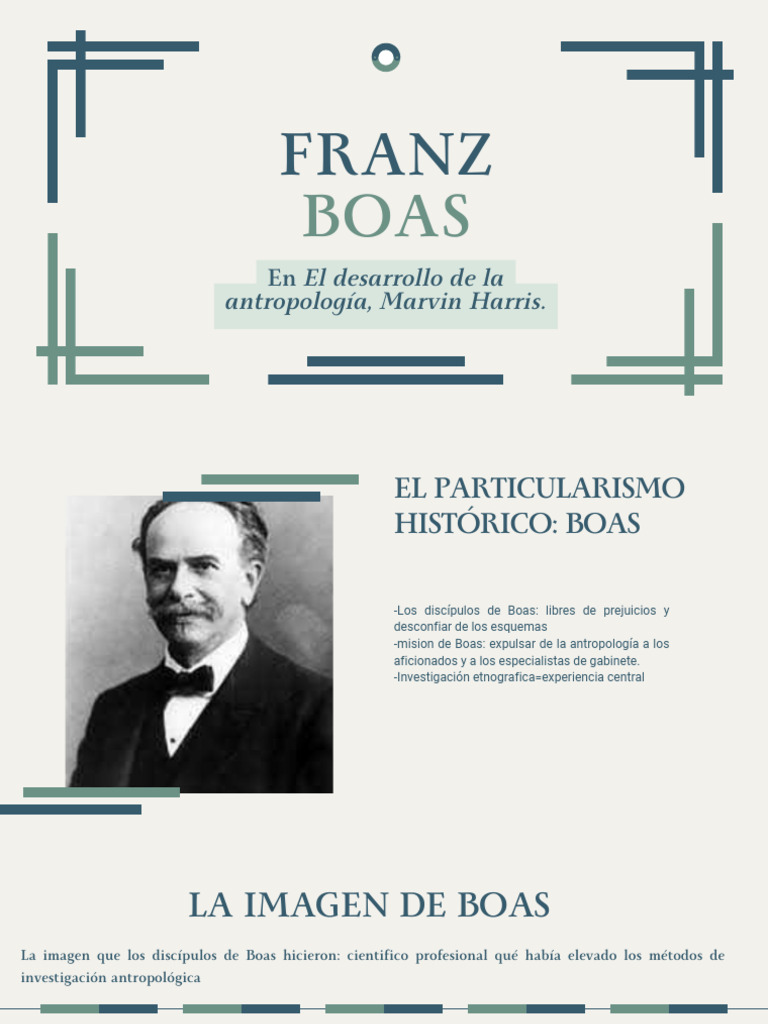 Presentación Franz Boas_20250407_081839_0000 | PDF | Antropología | Science