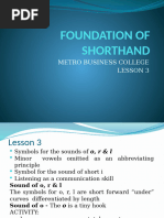 Steno 101 - 1 | PDF | Shorthand | Phonetics