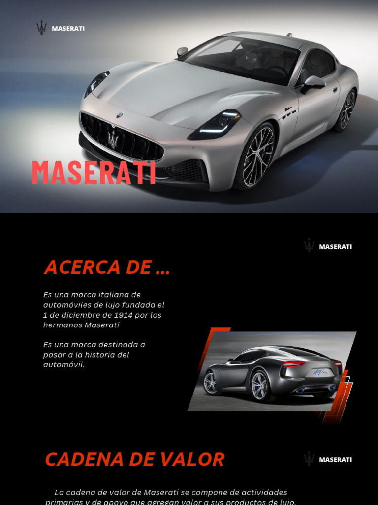 MASERATI | PDF | Logística | Marca