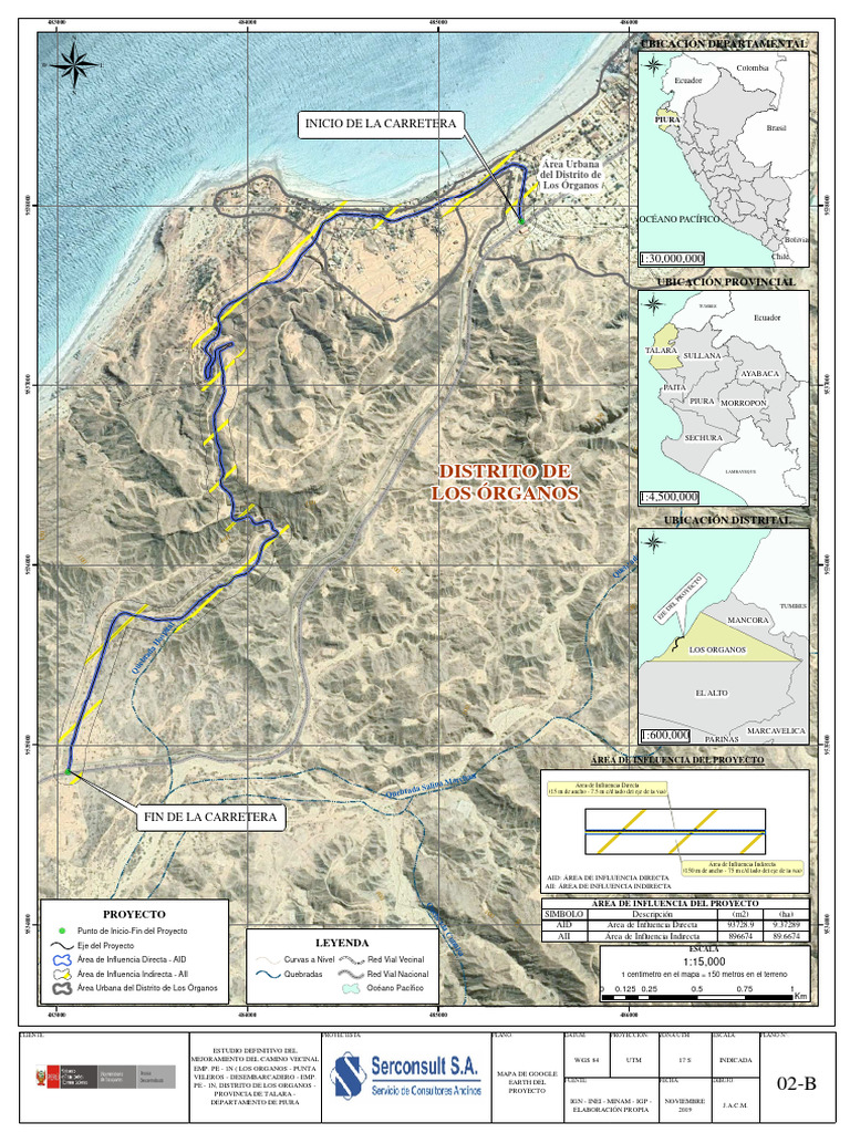 Plano #02-B Google Earth - C1-A3 | PDF