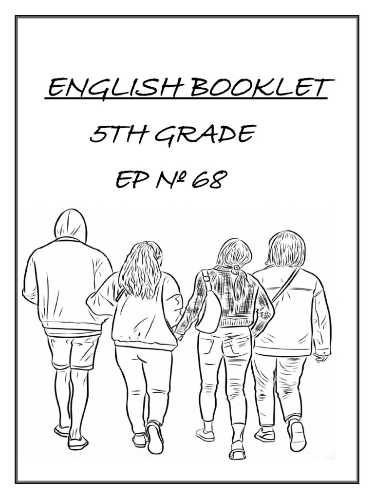 English Booklet 5th Grade EP 68 | PDF