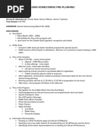 Sample Alumni Homecoming Program | PDF