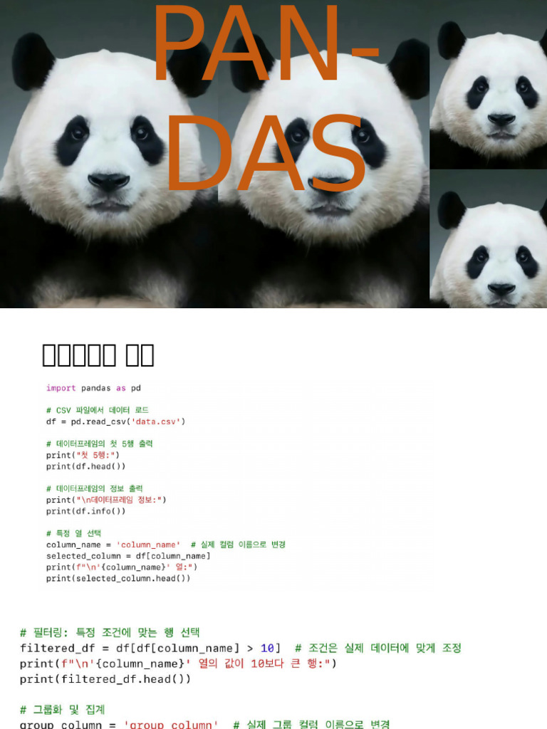 Pandas | PDF