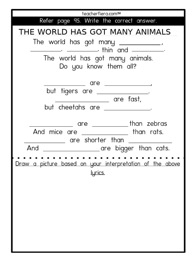 10 World Around Us Worksheets | PDF