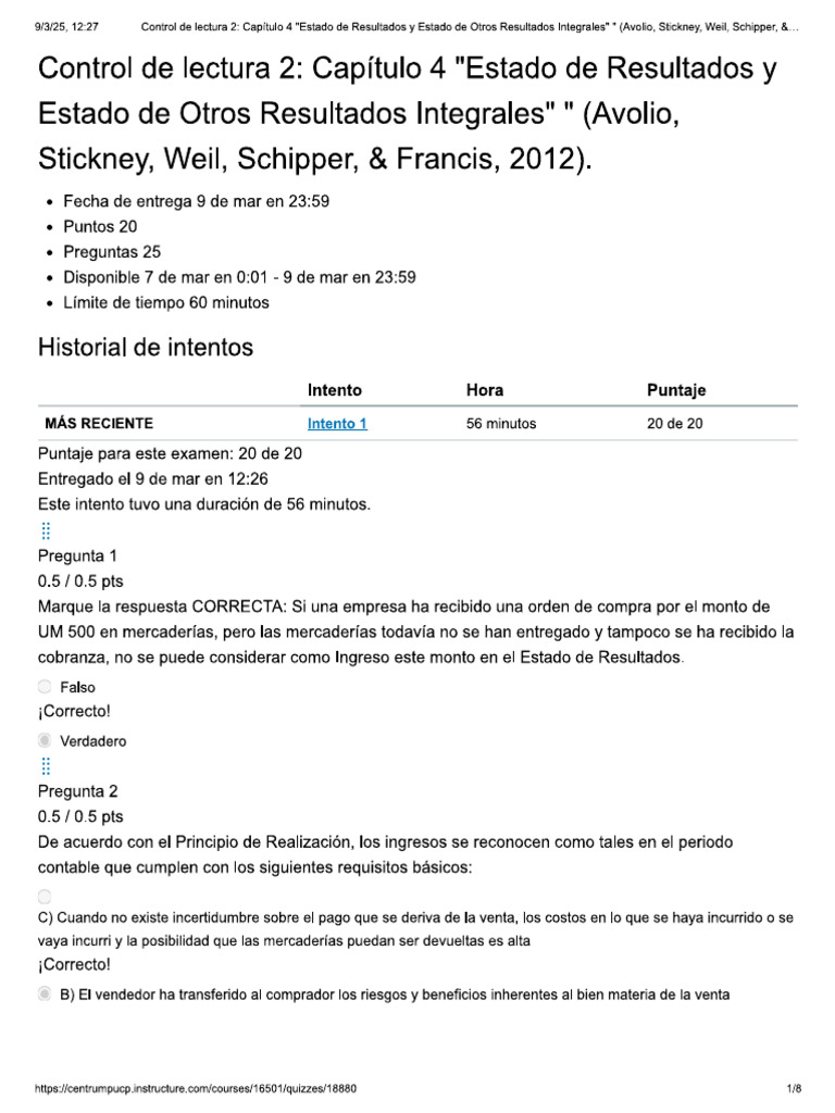 Control de Lectura 2 | PDF