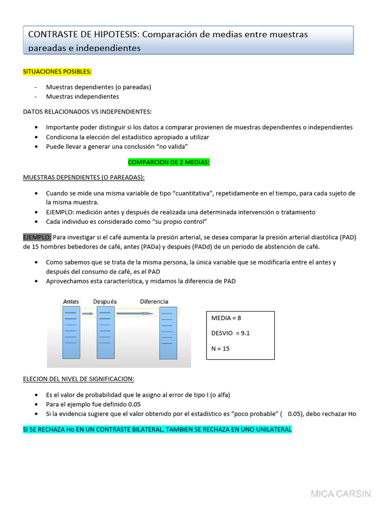 CONSTRATE II | PDF | Estadísticas | Significancia estadística