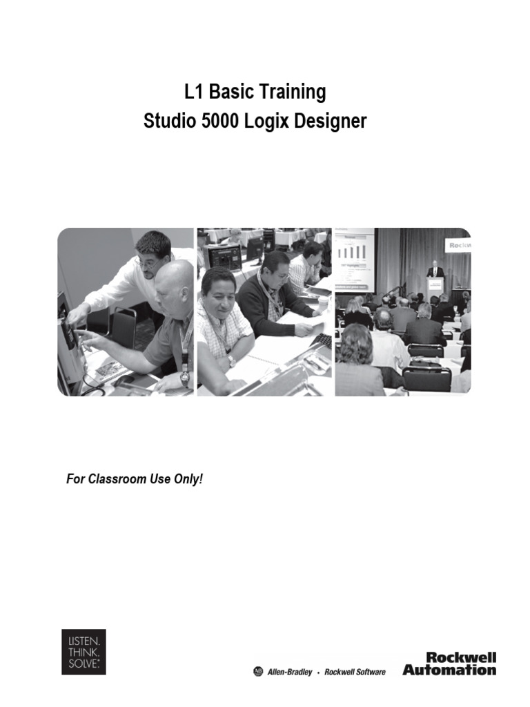 L1 Studio 5000 Logix Designer Lab | PDF | Parameter (Computer Programming) | Programming