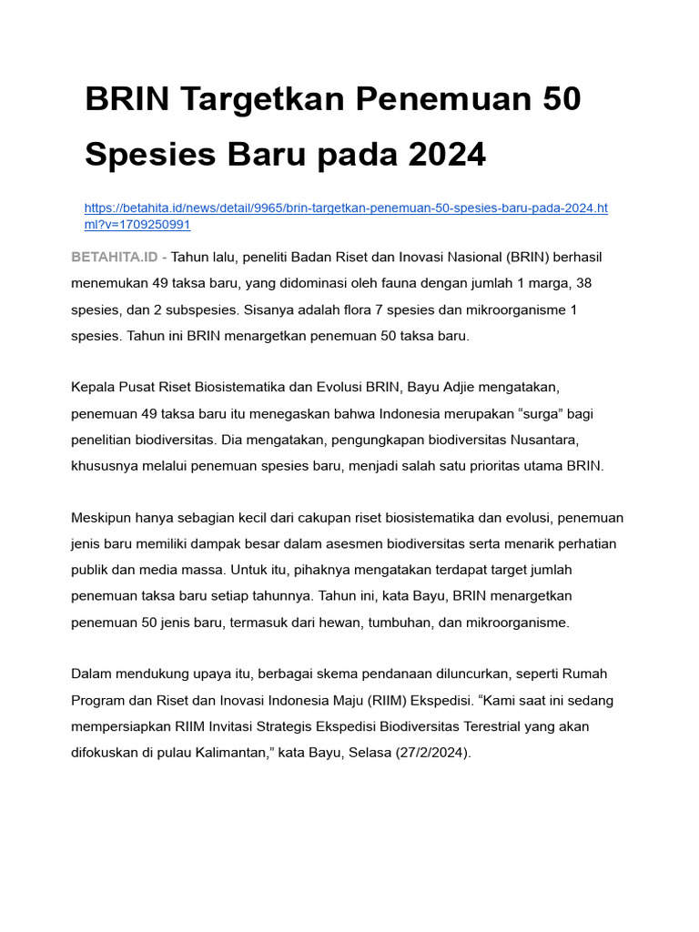 Christian Melody Biologi Tugas 3 | PDF