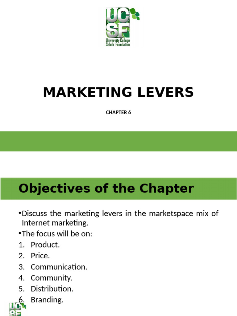 Chapter 6 Marketing Levers | PDF | Pricing | Auction