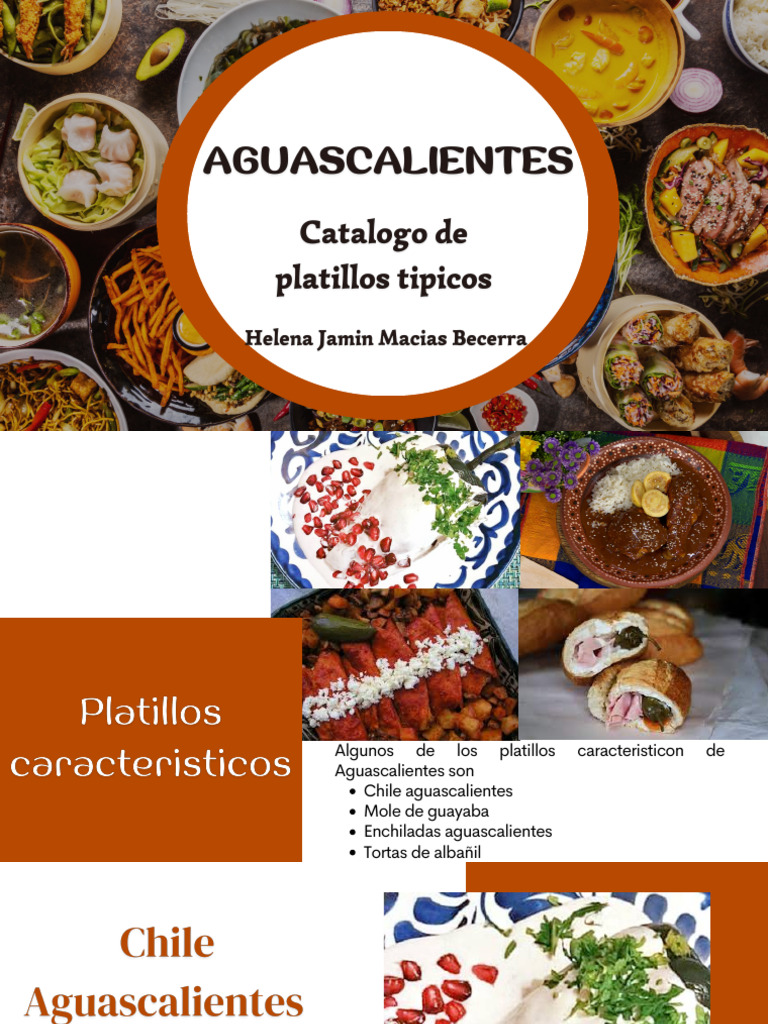 Platillos Típicos de Aguascalientes | PDF