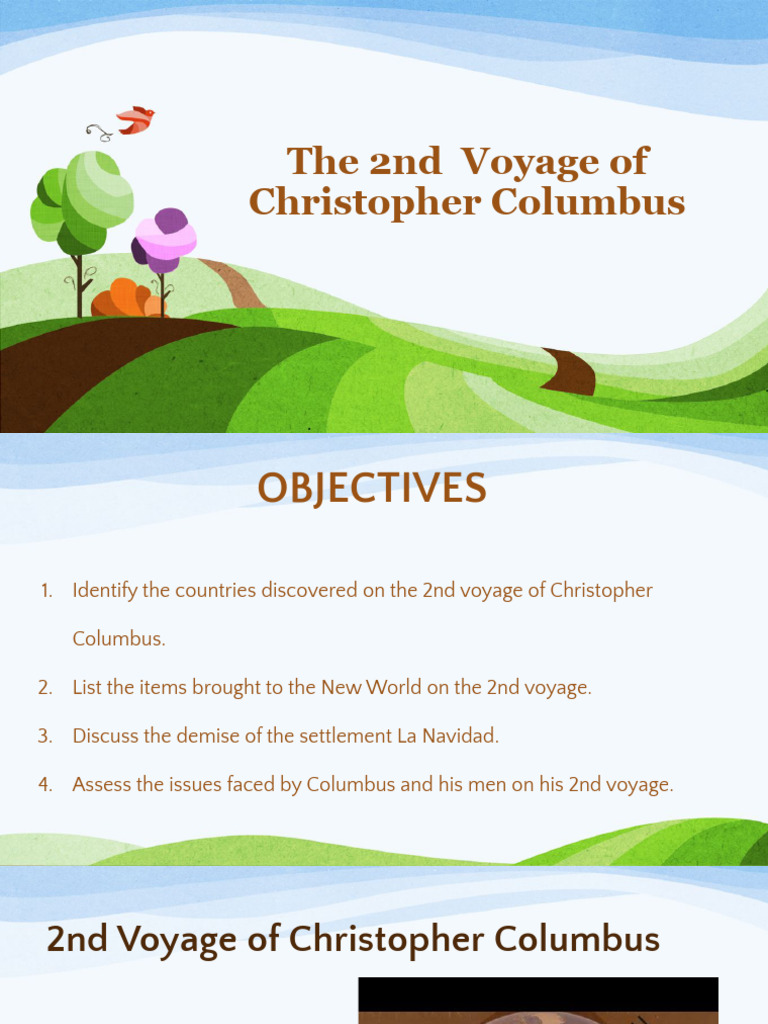 2nd Voyage of Christopher Columbus | PDF | Christopher Columbus | Voyages Of Christopher Columbus