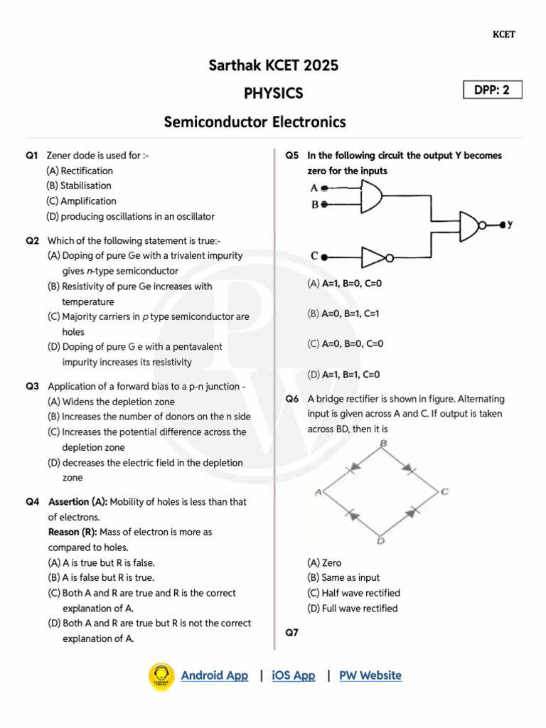 Semiconductor_Electronics_DPP_02_of_Lec_03_Sarthak_KCET_Fastrack ...