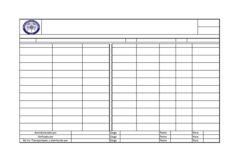 Sf-Fo-012 Registro de Embalaje, Distribucion y Recibo de Preparaciones Medicamentosas1 | PDF