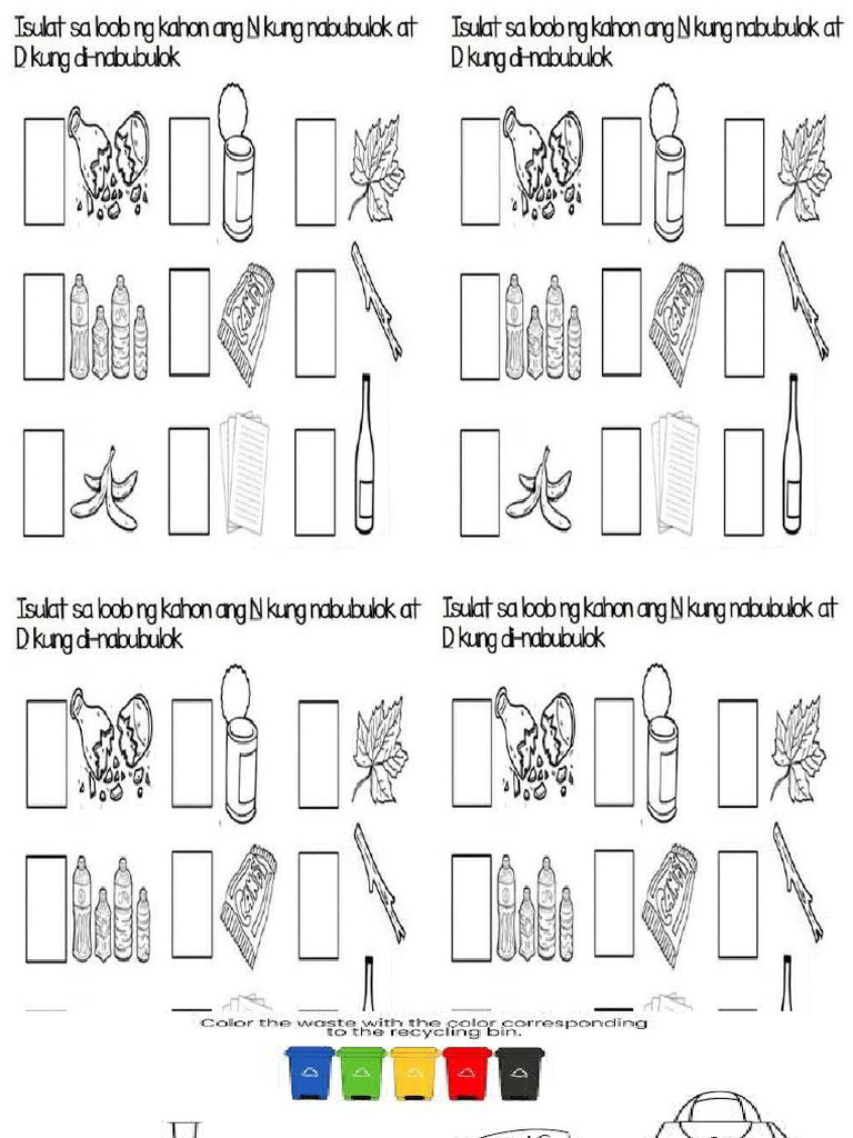 Week 8 Nabubulok at Di Nabubulok Act. | PDF