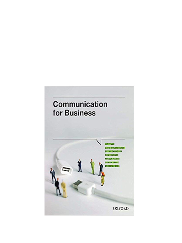 (Original PDF) Communication For Business by Liz Tynan Download | PDF | Communication ...