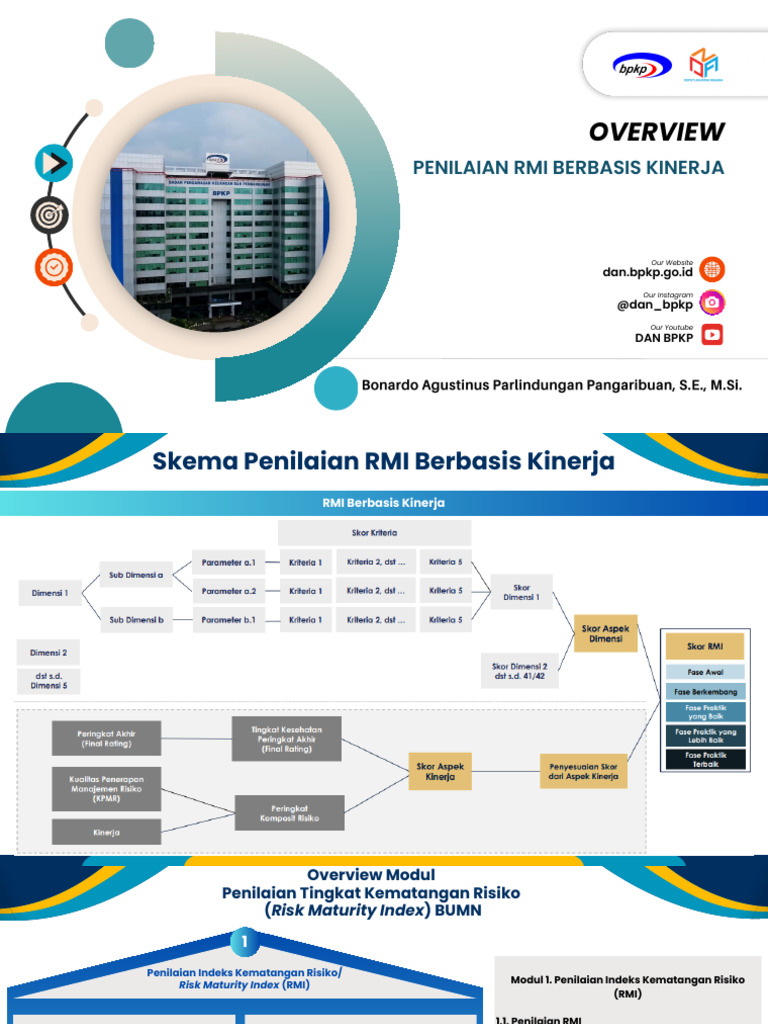 OVERVIEW PENILAIAN RMI BERBASIS KINERJA | PDF