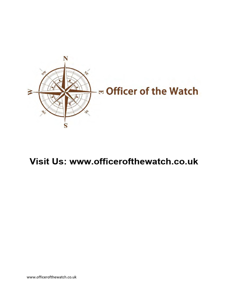 Toms Rules For Chartwork | PDF | Circle | Angle