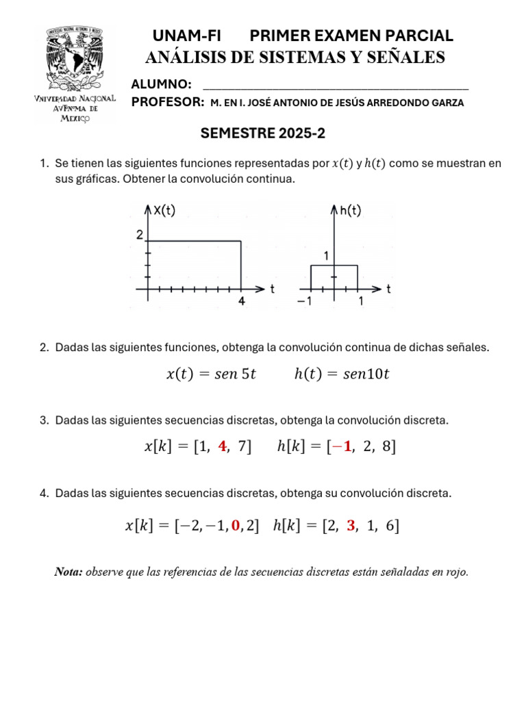 Machote Parcial 1 | PDF