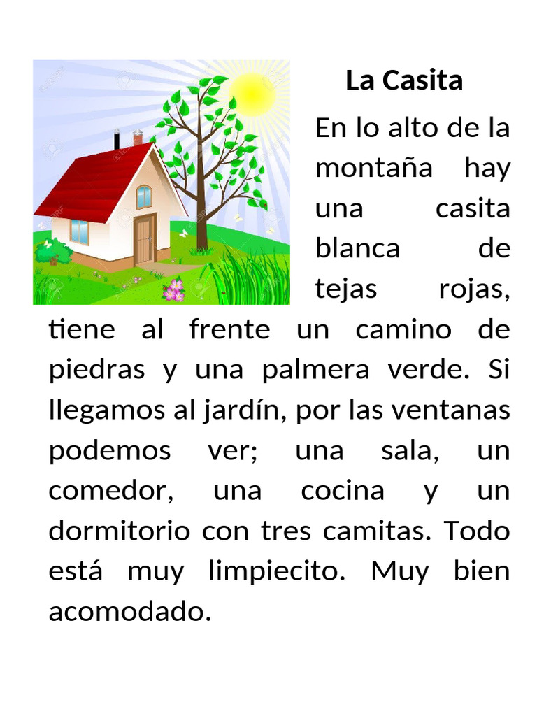 La Casita-Lectura | PDF