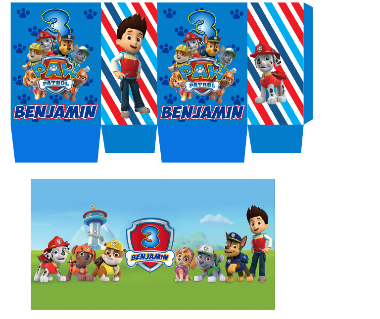 Plantilla Paw Patrol Editable | PDF