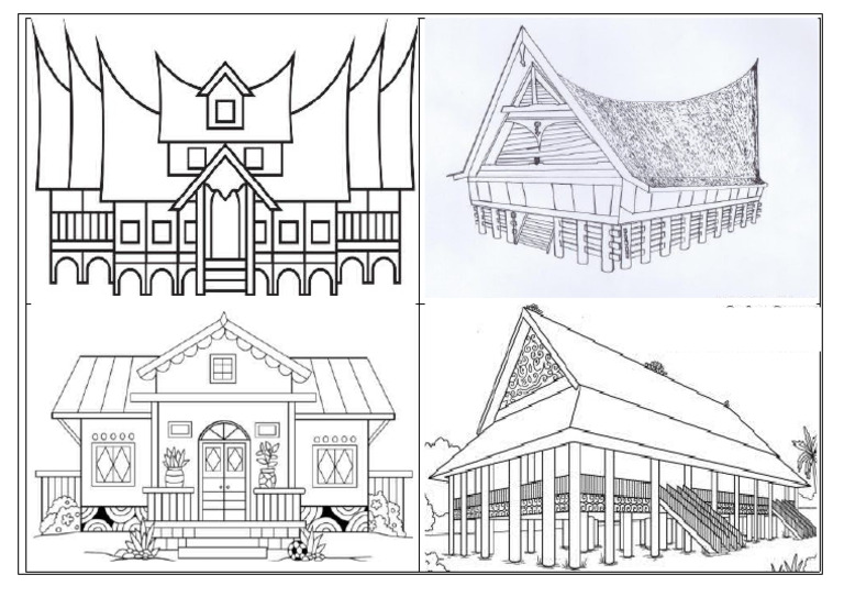 Print 1 Rumah Adat 4x | PDF