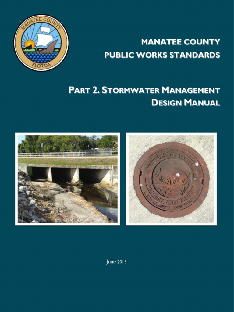 Manatee County Stormwater Design Manual | PDF | Stormwater | Surface Runoff