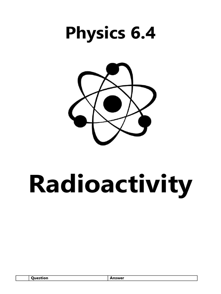 Understanding Radioactivity and Nuclear Decay | PDF | Radioactive Decay ...