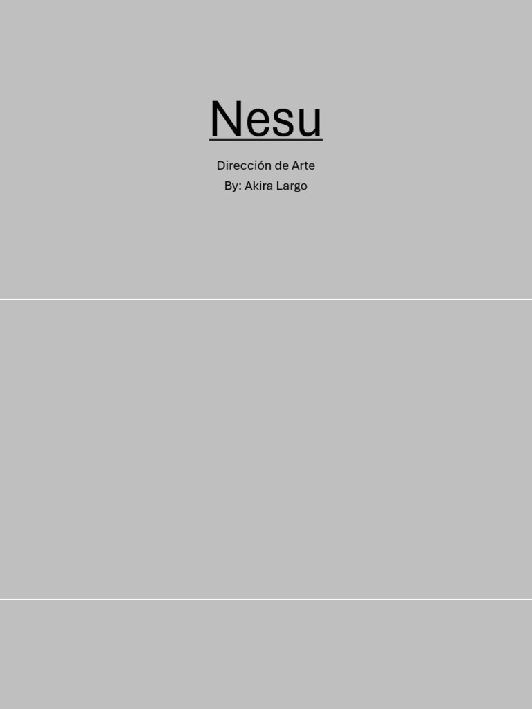 Nesu: El viaje de un kitsune perdido | PDF