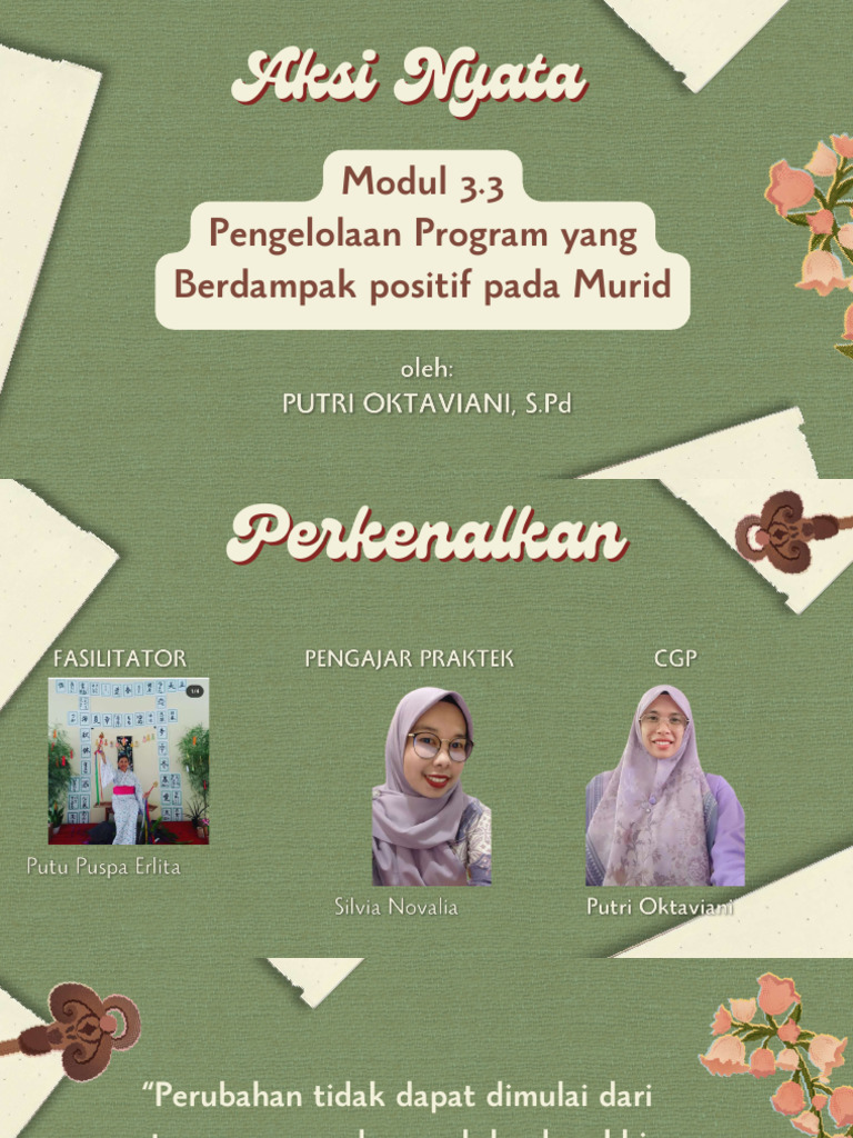 Aksi Nyata 3.3 - Compressed | PDF