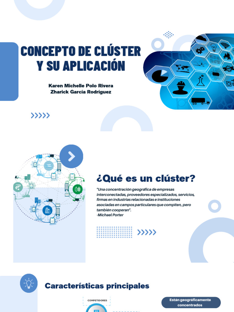 Concepto de Cluster y Su Aplicación | PDF | café | Business