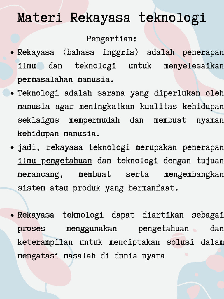 Materi Rekayasa | PDF