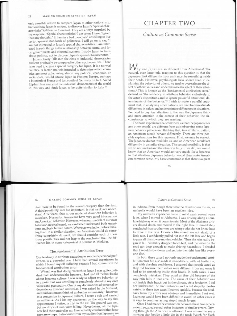 Reed-Making Common Sense, 25-46 | PDF | Stereotypes | Argument