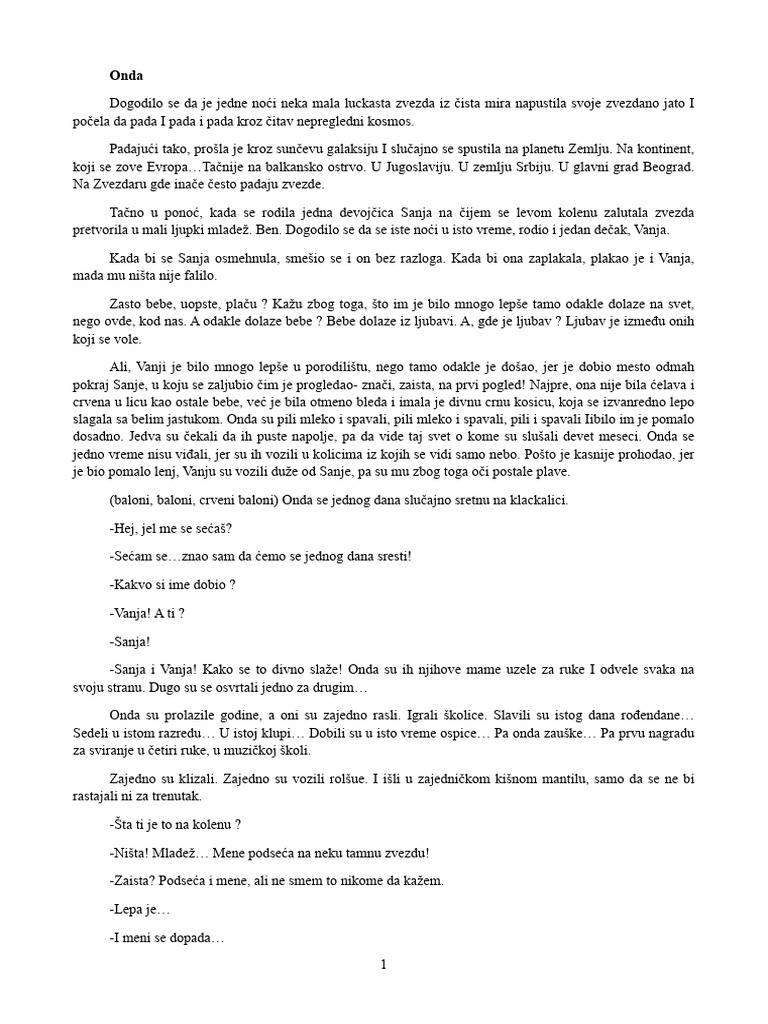 Momo Kapor ONDA | PDF