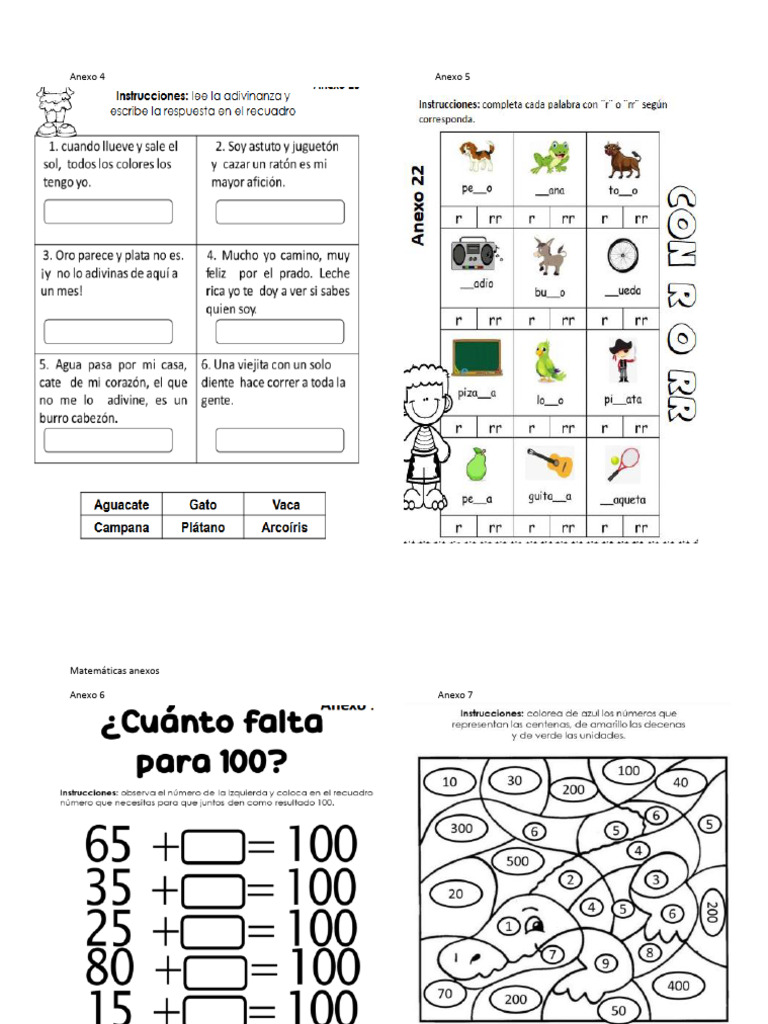 ANEXOS Planeacion Sep 12-15 | PDF