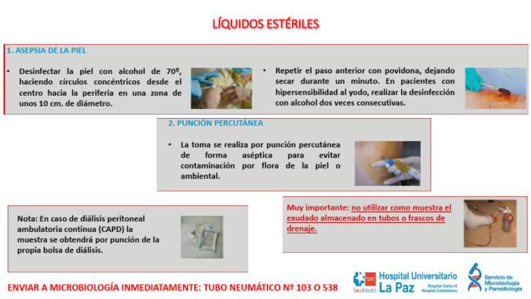 Liquidos Esteriles | PDF