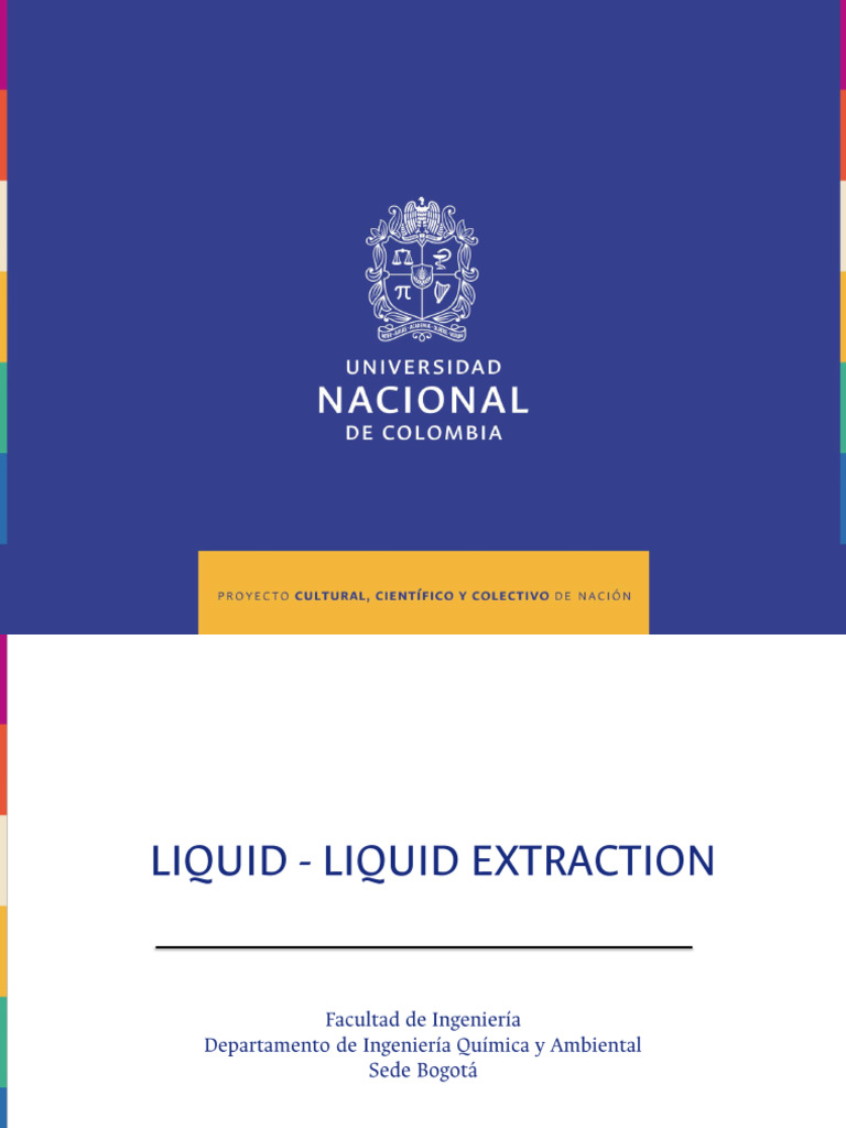 Liquid-Liquid Extraction Principles | PDF | Continuum Mechanics | Thermodynamics