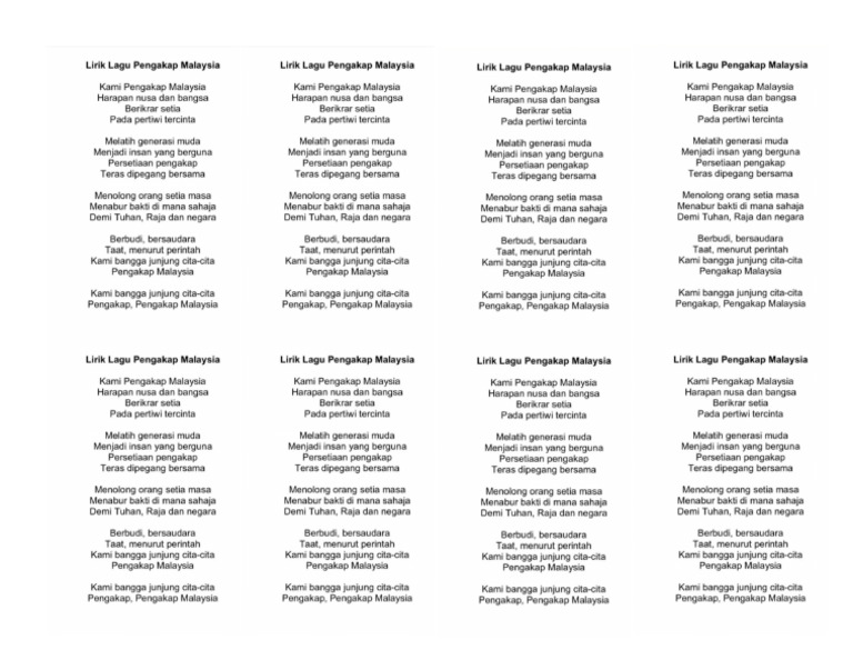 pengakap-lirik lagu | PDF