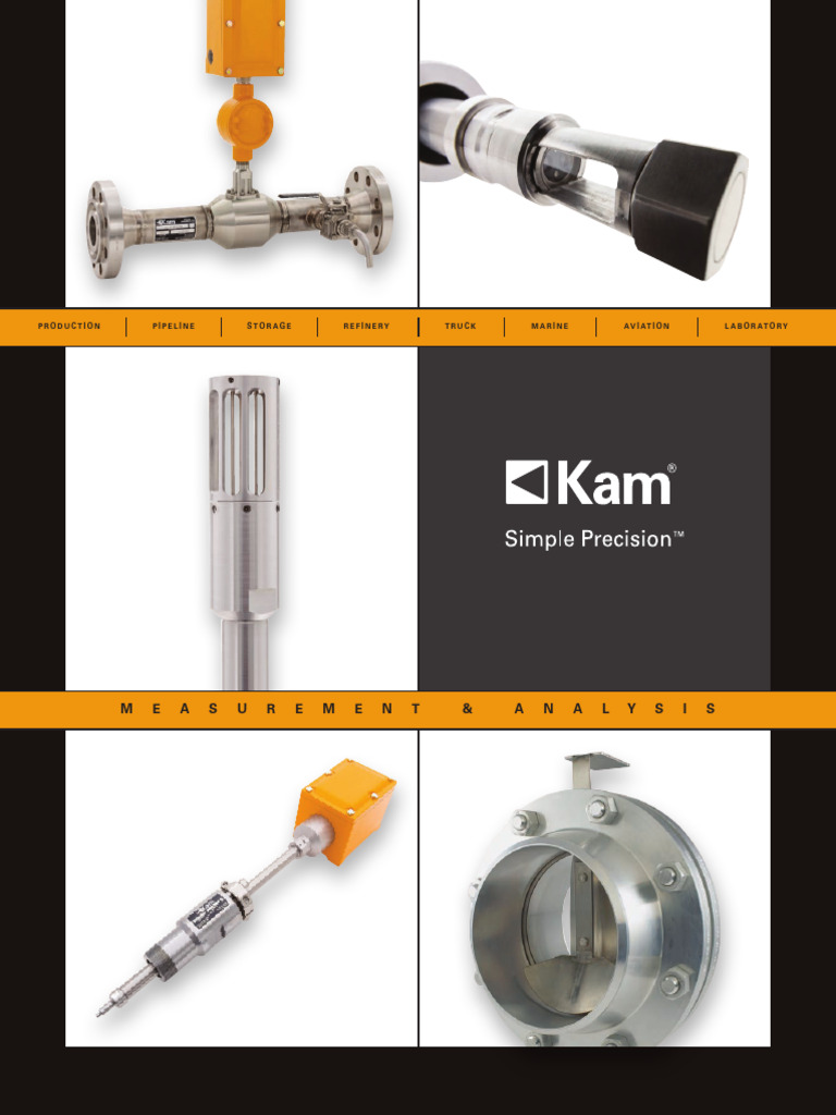 KAM Catalog VZ 1016-1-1 | PDF | Flow Measurement