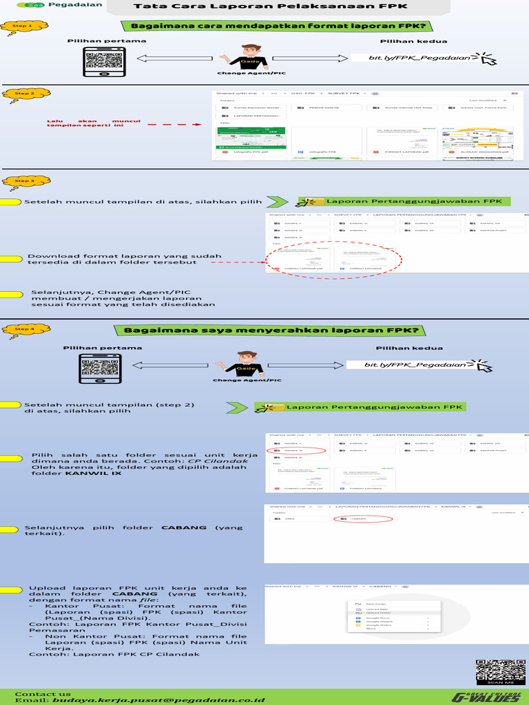 Tata Cara Pelaporan FPK | PDF