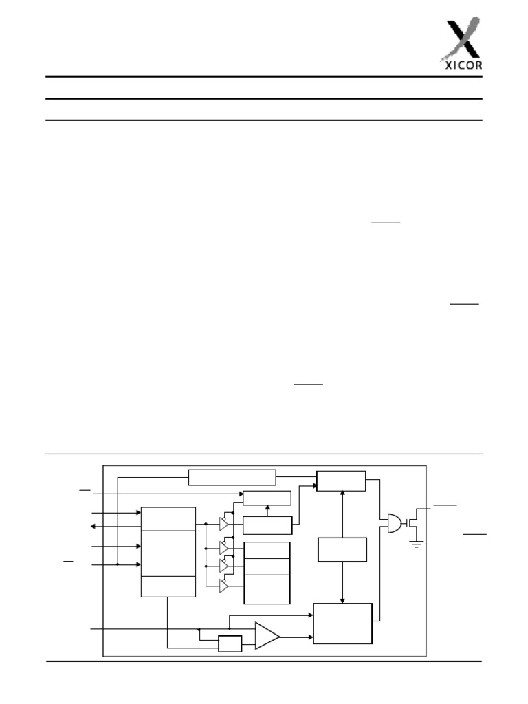 X25045 X25043 帶看門狗的4k eeprom | PDF | Input/Output | Computer Memory