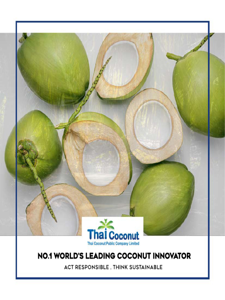 Thaicoconut Company BrochureHYC | PDF